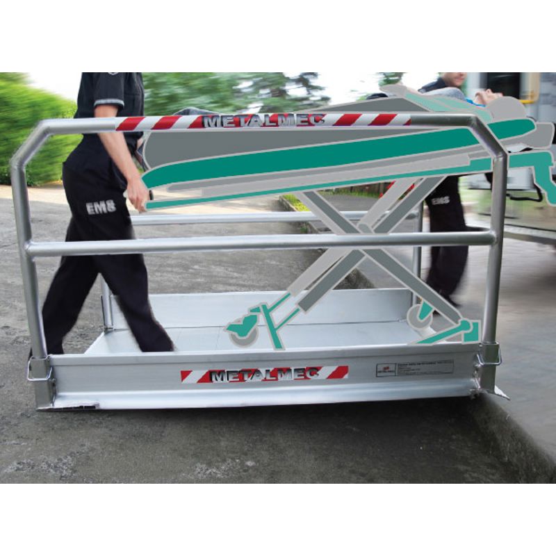 Aluminium loopbrug lengte 2390mm belastbaarheid 400kg | Infrastore